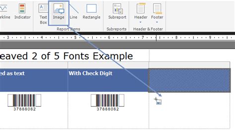 interleaved 2 of 5 itf barcodes in sql server reporting services ssrs