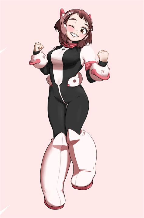 Uraraka Ochaco Boku No Hero Academia Drawn By Piyo Tzdn Danbooru