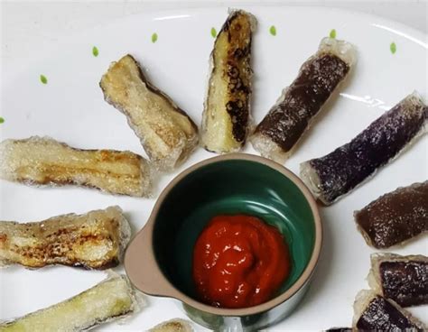 라이스페이퍼 가지튀김