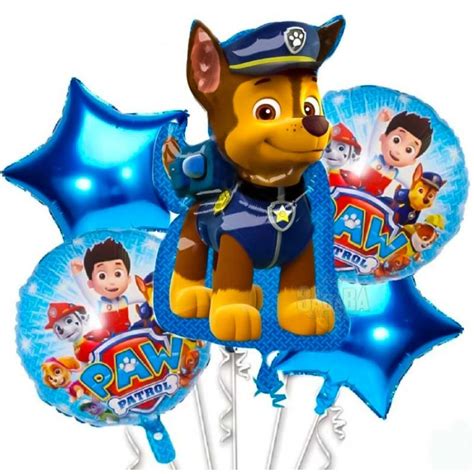 Парти сет от балони с Пес Патрул 5 бр Zabavabg