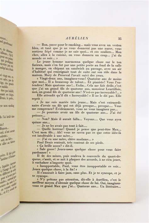 Aragon Aurélien Edition Originale Edition