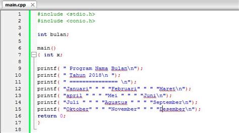 Program Array Dan Contoh Penerapannya Cbis