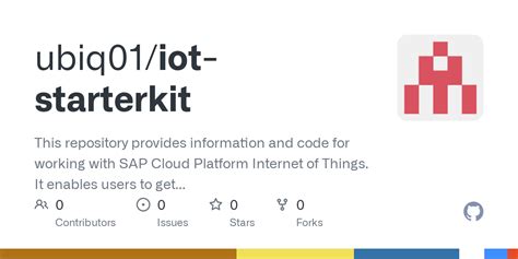 Github Ubiq01iot Starterkit This Repository Provides Information