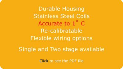 DRAMM Rugged Environment Thermostats