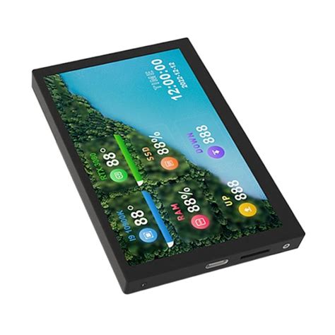 5 Inch IPS LCD Monitor Mini Computer Monitor Secondary Screen USB Dynamic Display Sub Screen