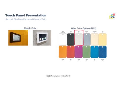 Uscan®rfs Enclosure Colour Options Pdf Uscan®rfs Enclosure Colour Options Pdf