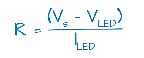 Steps To Calculate The Resistor Value For LEDs Circuit Blogs