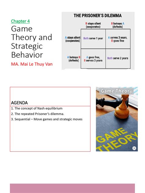 Chap 4 Game Theory Pdf Game Theory Gaming