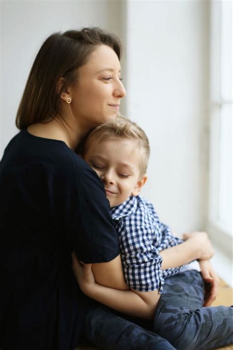 Фотосессия мама и сын Ребенок Мама Родители