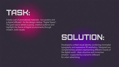 Digital Space Visual Identity For A Design Meetup Behance