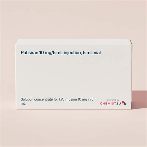Onpattro Patisiran 10 Mg 5 Ml Injection 5 Ml Vial Price And Dosage