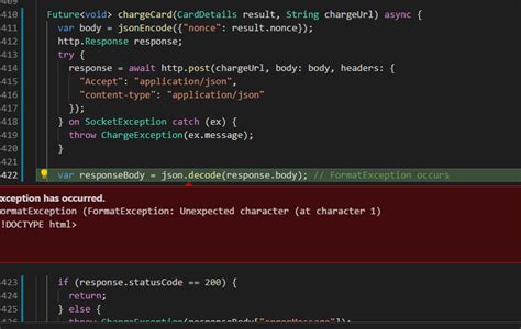 Formatexception When Decoding The Json · Issue 60 · Squarein App