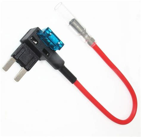 Cable Assembly Manufacture Custom Micro Automotive Fuse Adapter Kit 12v 15 Amp Blade Fuse Holder