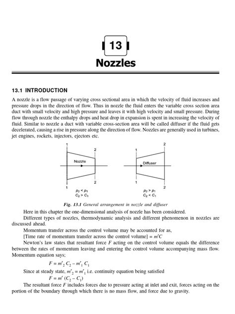 Nozzels Pdf Fluid Dynamics Nozzle