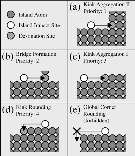Schematic Of Atomistic Processes In The Ikr Model The Thicker Lines
