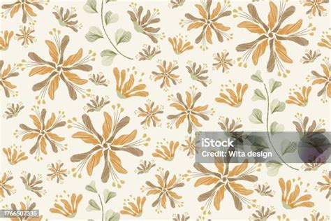 흰색 바탕에 꽃 무늬 꽃 자수 Ikat 꽃 패턴입니다 꽃을 모티브로 한 이음새가 없는 이캇무늬 디자인 벡터 일러스트 레이 션입니다 페이즐리에 대한 스톡 벡터 아트 및 기타