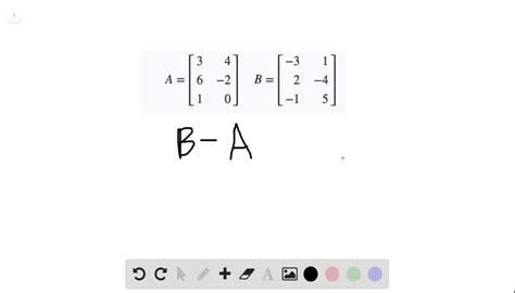 SOLVED Find Each Matrix Sum And Difference