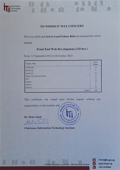 Sylvia Yousif On Linkedin Iti Webdevelopment Frontend Backend Fullstack 24 Comments