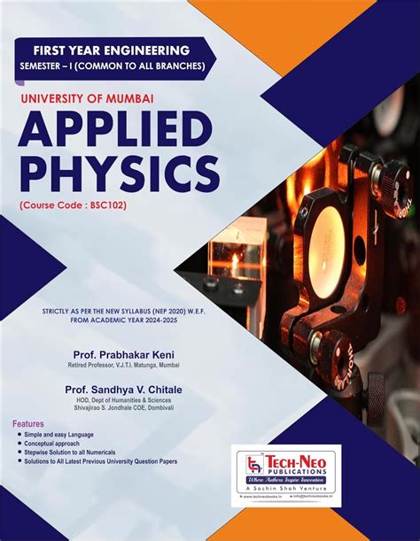 Buy Applied Physics Course Code BSC For First Year Engineering University Of Mumbai