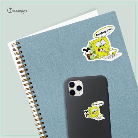 خرید استیکر و برچسب باب اسفنجی باب اسفنجی نویسنده