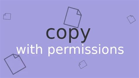 Cybrkyd How To Copy Files And Retain Permissions