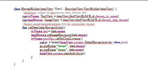 Pindah Activity Antara 2 Activity Dari Recyclerview Jasa Pembuatan