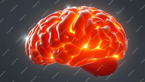 Neurolinguistic Programming Nlp Brain Concept Isolated With White Highlights Premium Ai