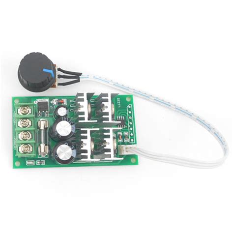 DC 6 60V Motor Speed Control PWM Motor Speed Controller Switch 20A Current Voltage Regulator
