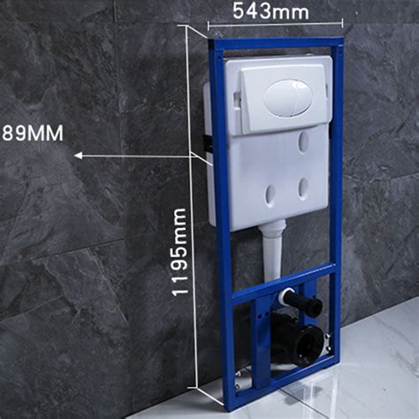 High Efficiency Flush Toilet Elongated Wall Mount Household Small