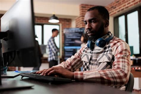 Premium Photo Advanced Technology Cyber Developer Creating A Node