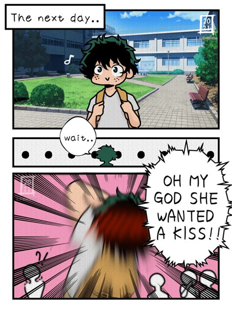 Looking Stressed There Deku Comic Inspired From Someone On Twitter
