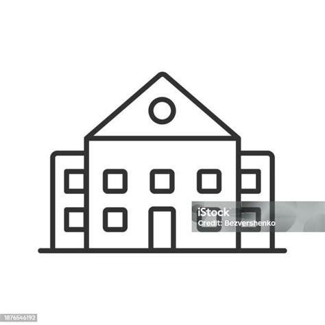 건물 아이콘 라인 디자인입니다 집 아파트 집 사무실 공간 도시 사무실 건물 풍경 사무실 부동산 도시 풍경 건축 벡터 일러스트 레이 션 편집 가능한 획 아이콘 만들기 0명에