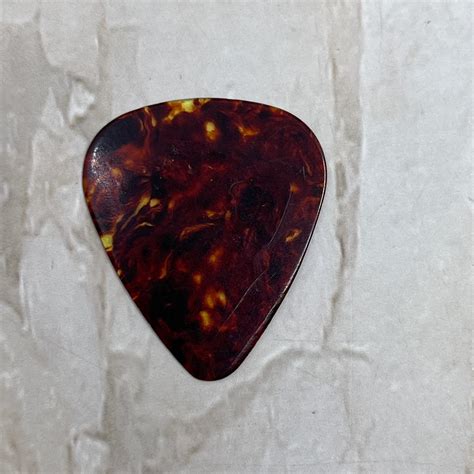 Vintage D Andrea Usa Thin Tortoise Shell Celluloid Guitar Pick
