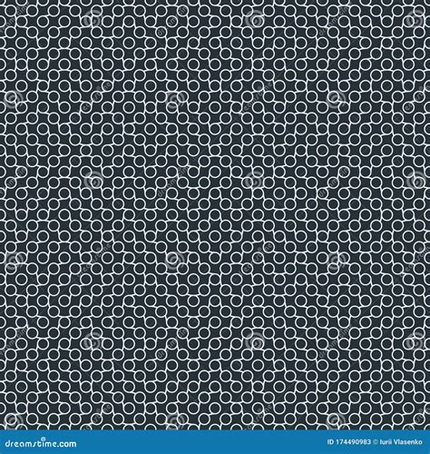 Truchet Random Pattern Generative Tile Art Background Illustration