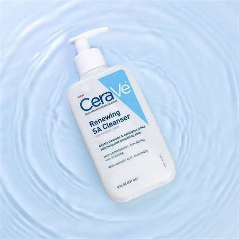 Limpiador Con Acido Salicílico Cerave Renewing Sa Cleanser Glow