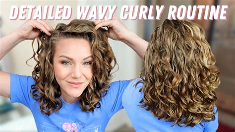 Step By Step Routine For Perfect Curly Hair Youtube