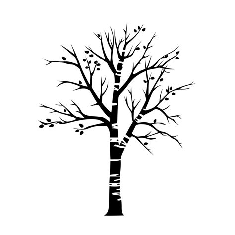 Leafless Tree SVG File For Cricut Silhouette Laser Machines