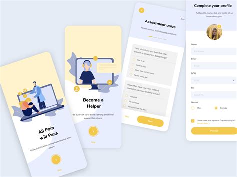 Onboarding Flow Mobile UI By Arjoo Chauhan On Dribbble