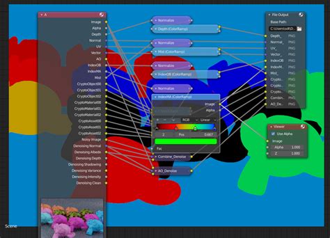 Build Export Node View Layer Pass 2 By Bookyakuno Released