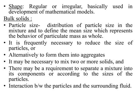 Size Reduction Particle Charactrisation Ppt