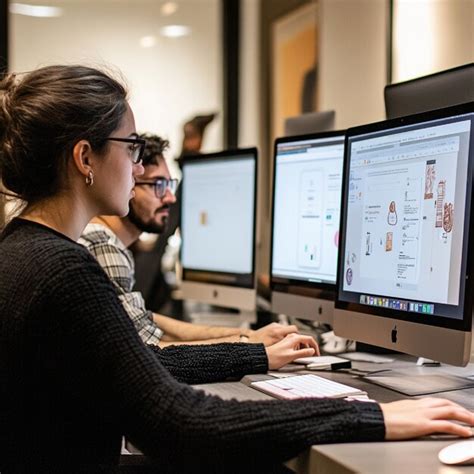 a team testing mobile and desktop designs to ensure consistent user