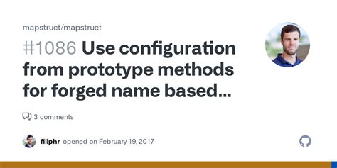 Use Configuration From Prototype Methods For Forged Name Based Methods
