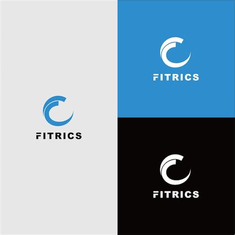 Premium Vector Letter F Or C Logo Illustration