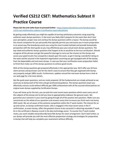 Ppt Cs212 Cset Mathematics Subtest Ii Powerpoint Presentation Free Download Id 12180085