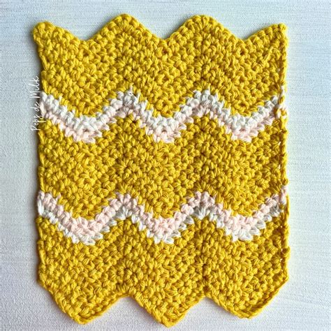 Zig Zag Blanket Pattern Crochet