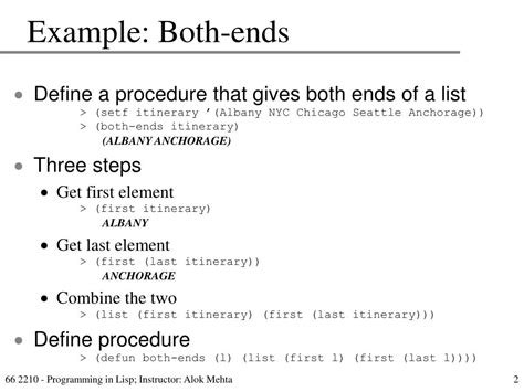 ppt lisp programming techniques recursion data abstraction and
