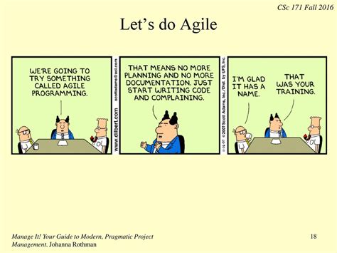 Agile Software Development Dilbert