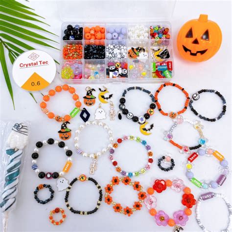 택배의여왕 [구매평] 해피모모 할로윈 비즈 팔찌 만들기 4차