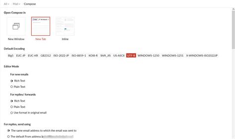how to configure zoho mail when switching from gmail