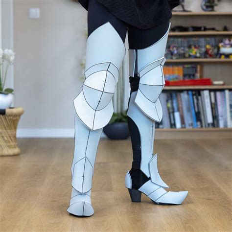 Crusader Leg Armor Pattern Digital Download Pdf